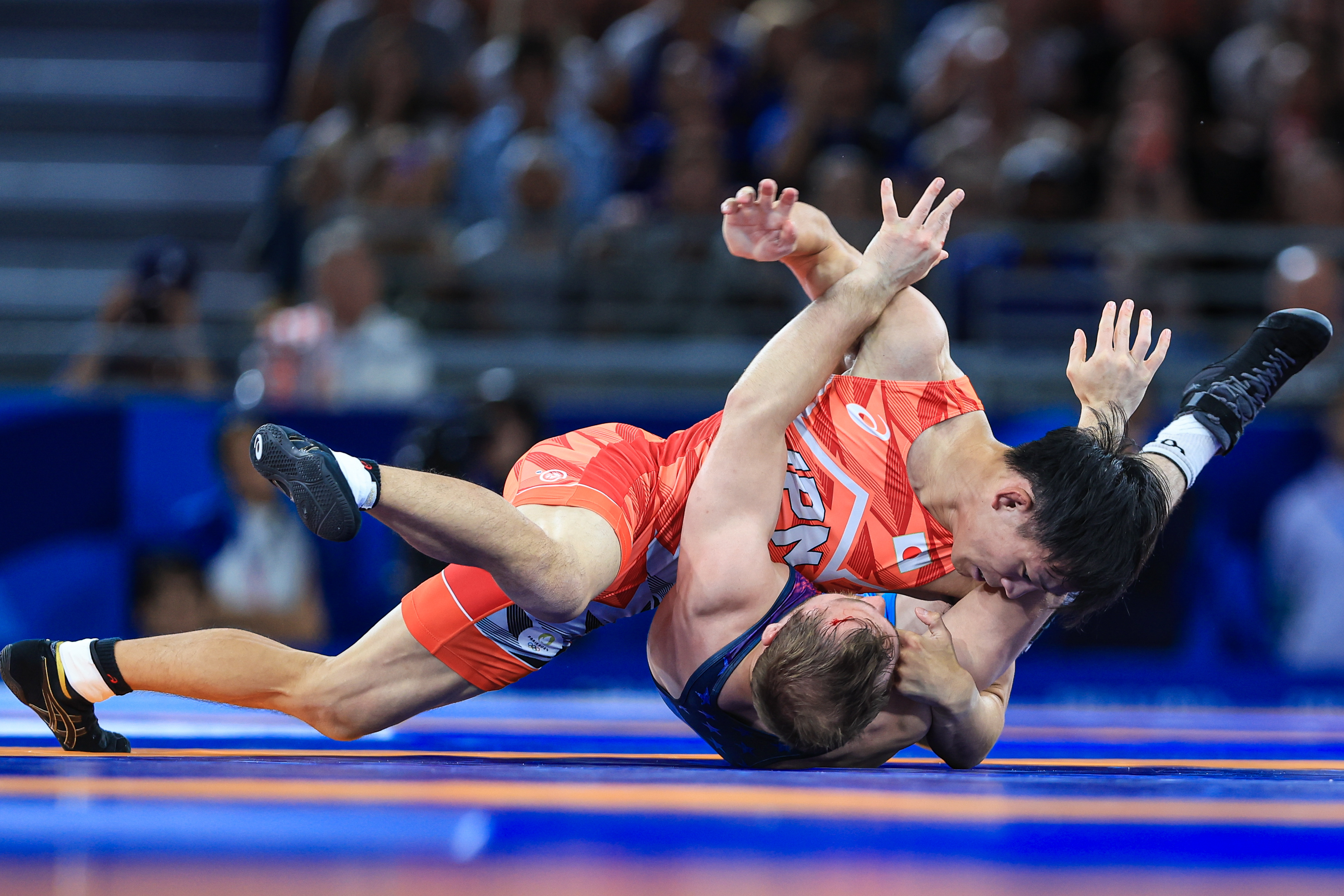 Paris 2024: Ramazanov denies Yazdani, Higuchi completes 57kg turnaround ...