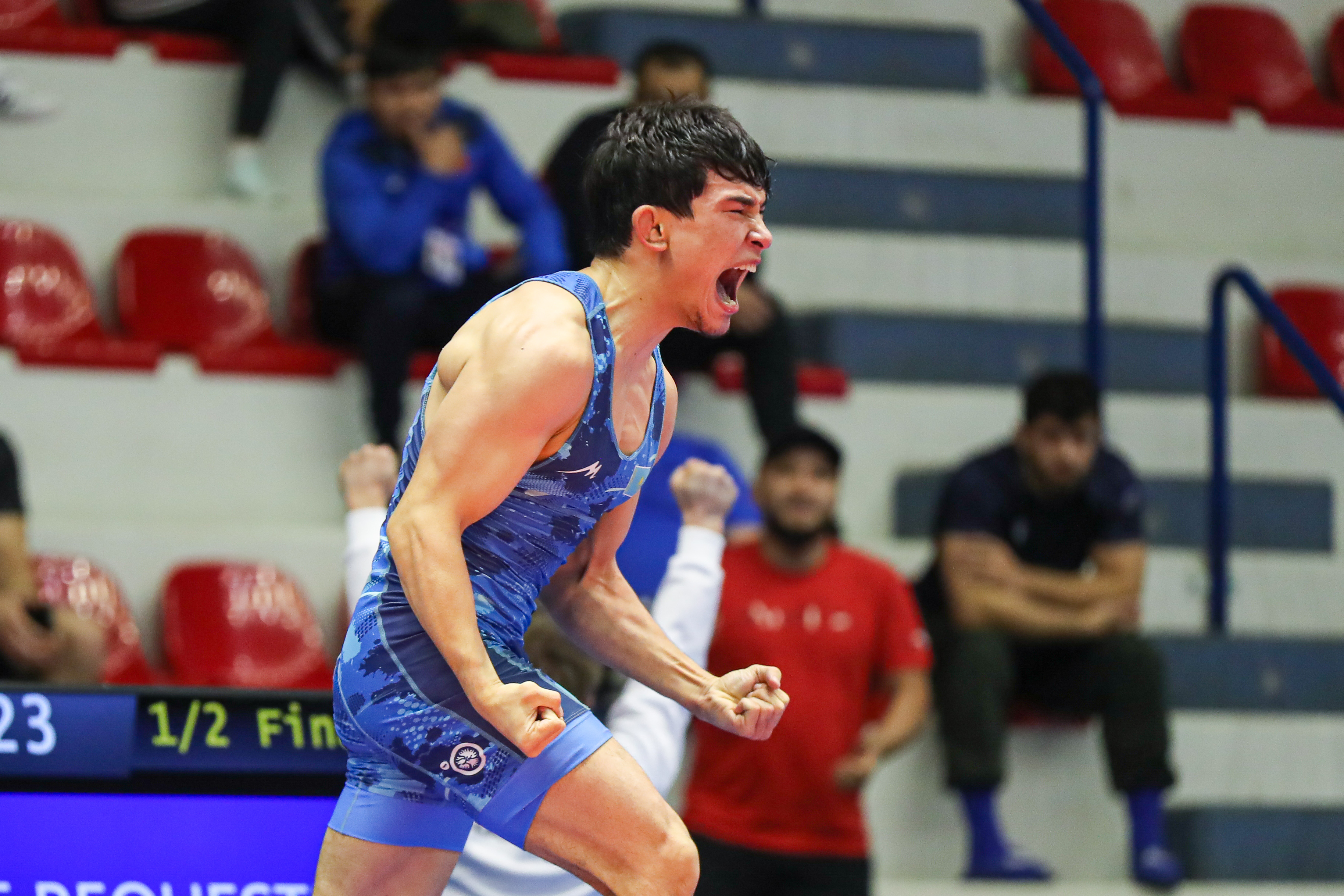 Assetuly wins Kazakhstan's first U23 world title | United World Wrestling