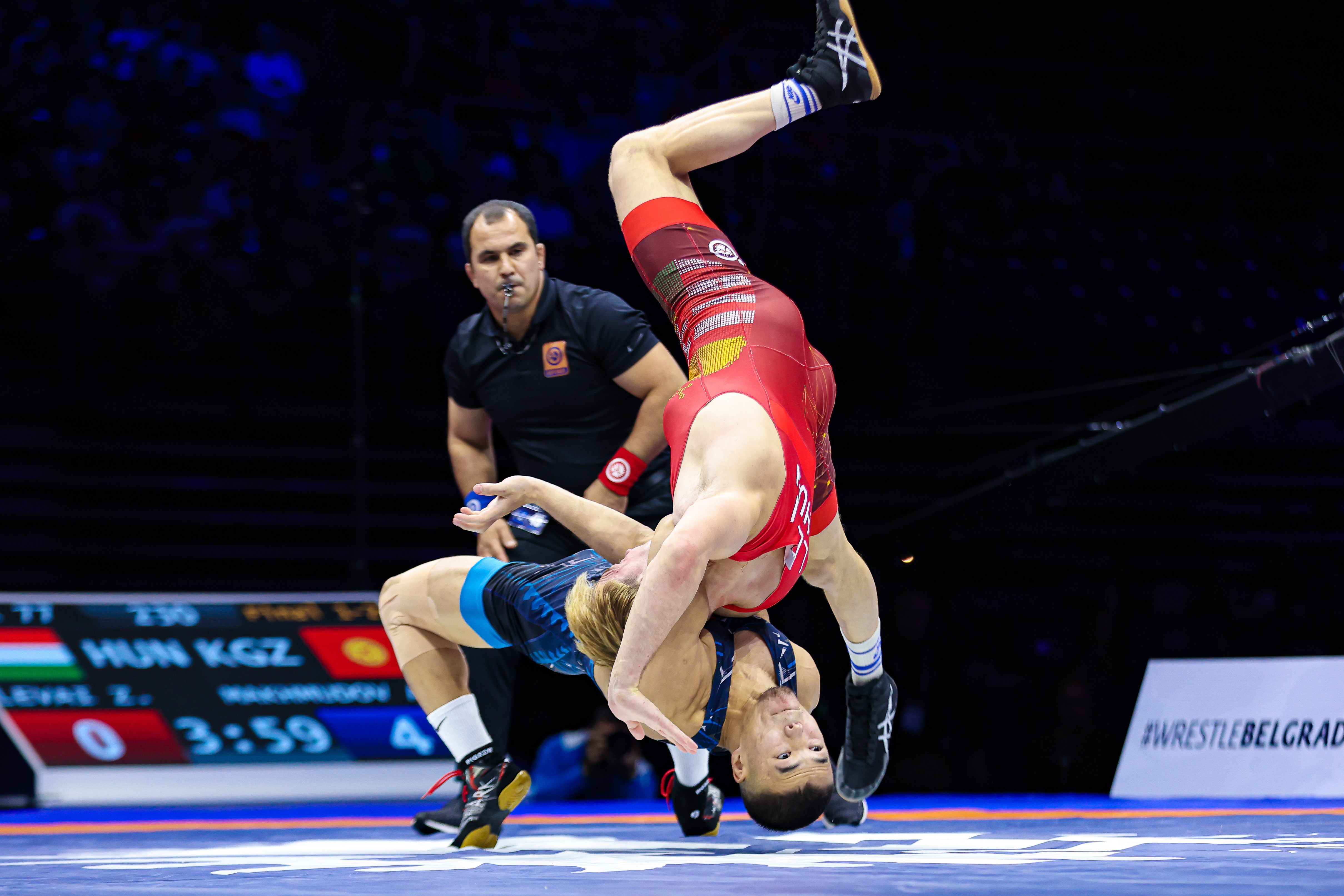 Makhmudov becomes first male Kyrgyz world champion | United World Wrestling