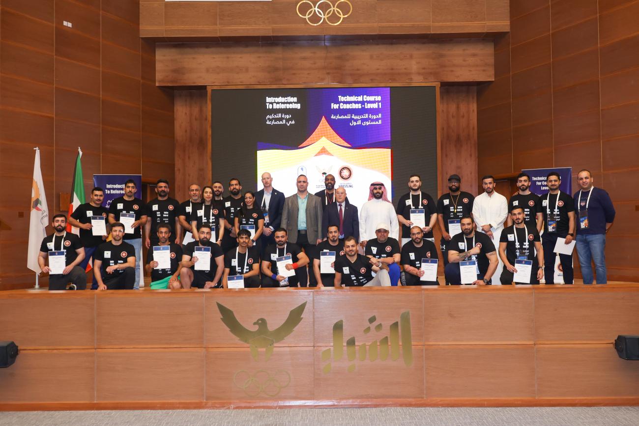 Kuwait Wrestling Federation developing wrestling through education ...