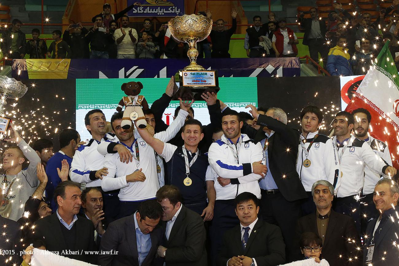 Bimeh-Razi Captures World Wrestling Clubs Cup in Tehran | United World ...