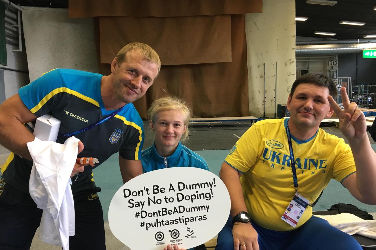 Anti-Doping on Display at Junior World Championships | United World ...