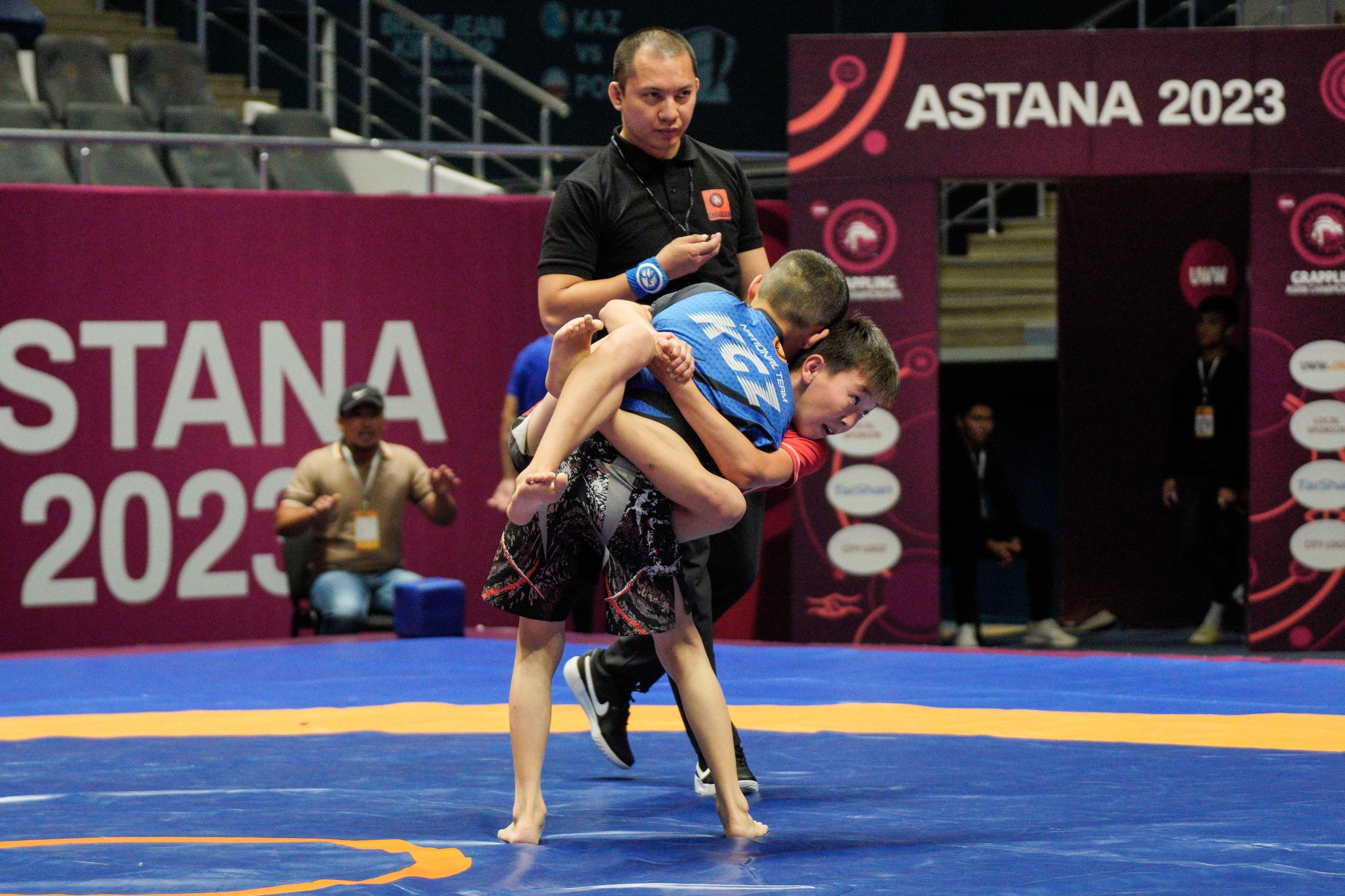 Kazakhstan dominates Asian Grappling Championships | United World Wrestling