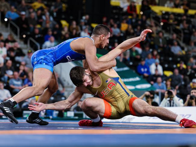 When Yianni vanished in thin air against Amouzad | United World Wrestling