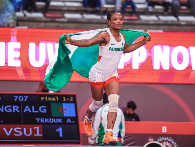 Nigeria perfect in Women's Wrestling; Egypt wins Freestyle title ...